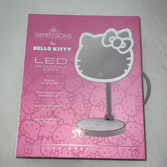 Hello Kitty | Accessories | New Hello Kitty Led Mirror | Poshmark